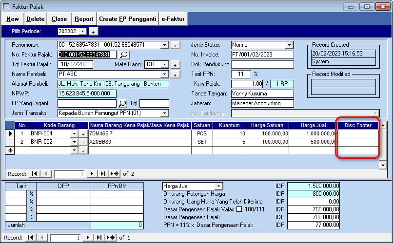Error ETAX-20028 Pada Saat Proses Impor Faktur Pajak Keluaran