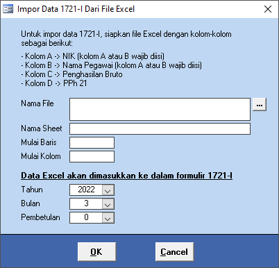 Impor Penghasilan Bruto & PPh 21 Pegawai Tetap Ke Dalam Menu SPT Masa ...