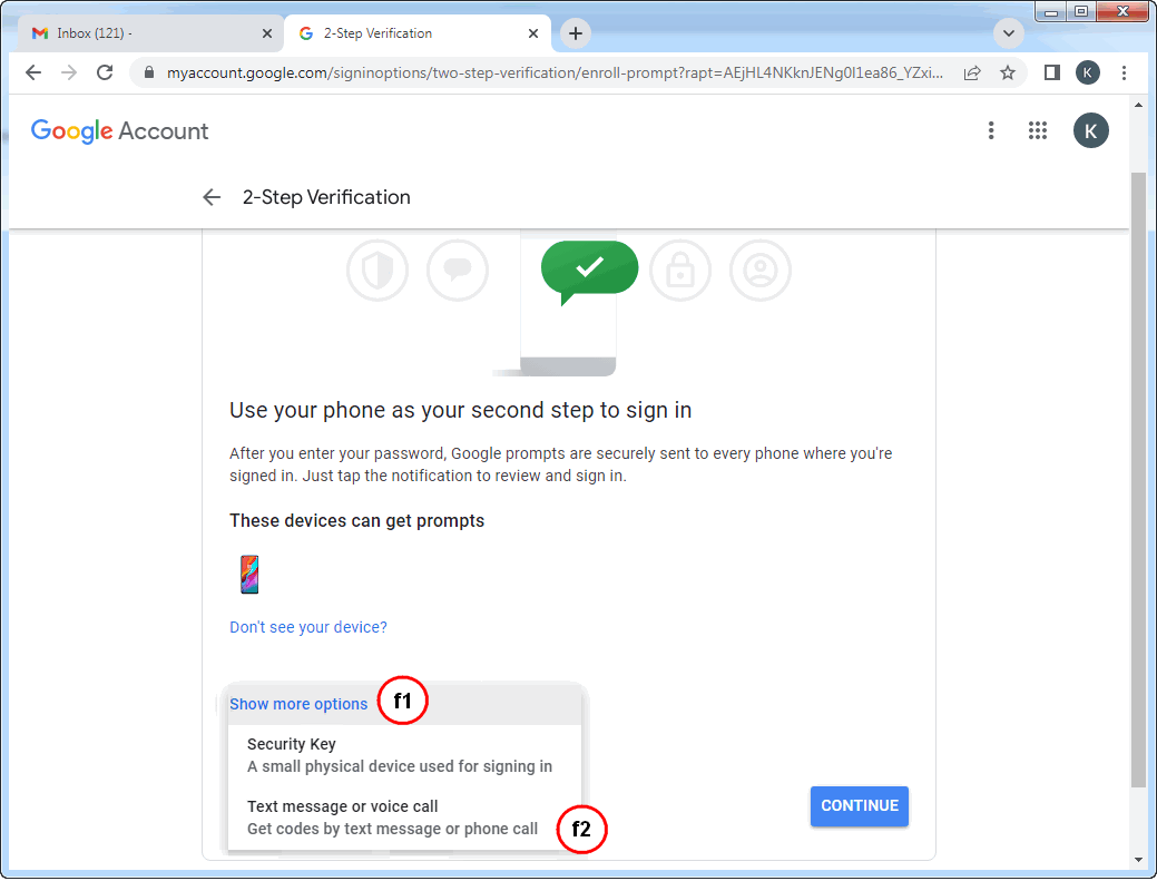 Kirim Slip Gaji Via e-mail Gmail Dengan Menggunakan 2-Step Verification